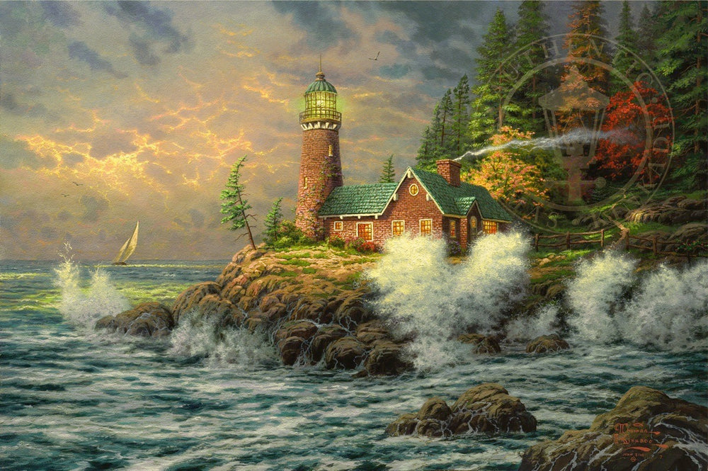 Browse Lighthouse Art – Thomas Kinkade Studios
