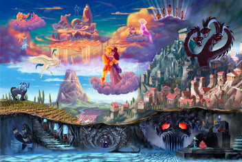 Disney Hercules – Thomas Kinkade Studios