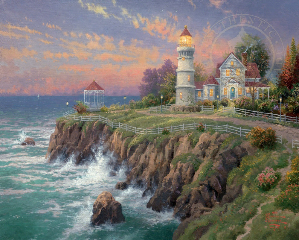 Thomas Kinkade Lighthouse Paintings