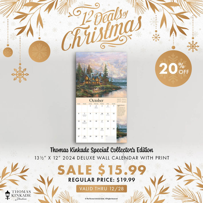 12 Deals of Christmas – Thomas Kinkade Studios