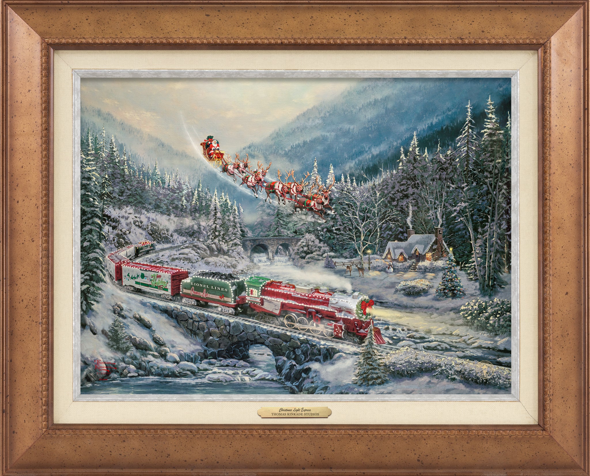 Christmas Light Express - Canvas Classics Canvas Classics From Thomas ...