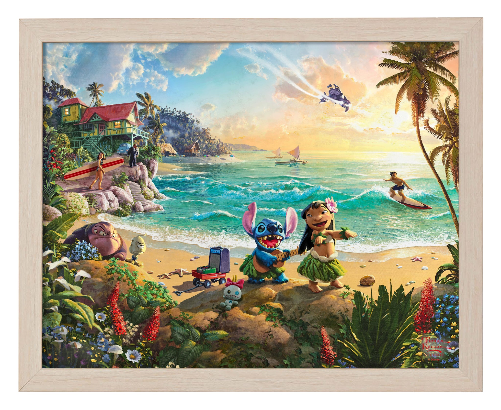 Disney Lilo & Stitch - Art Prints – Thomas Kinkade Studios