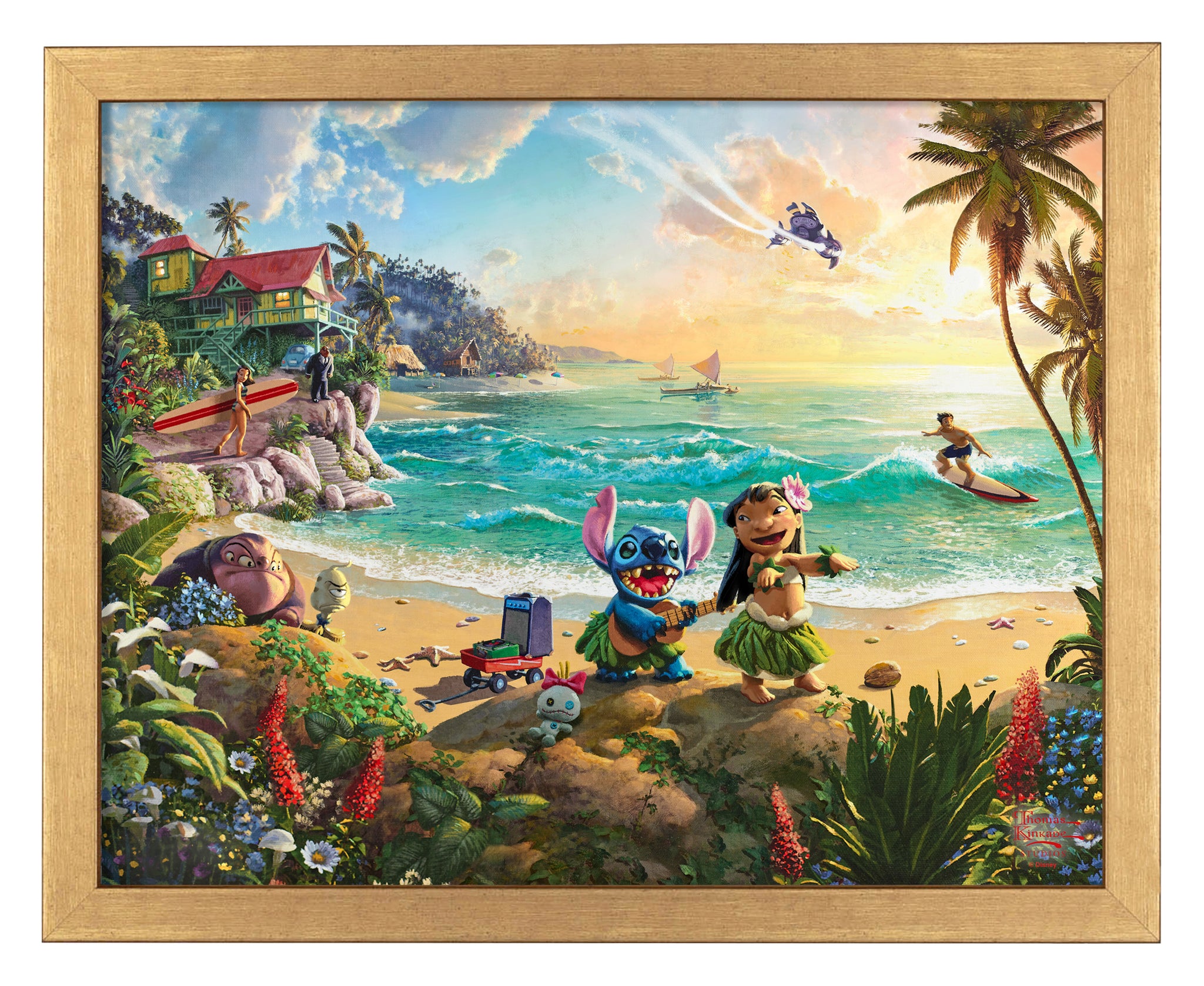 Disney Lilo & Stitch - Art Prints – Thomas Kinkade Studios