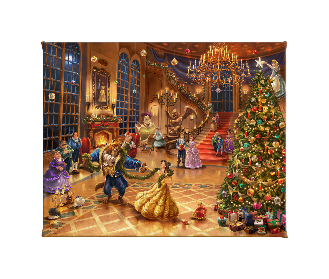 Disney Beauty and the Beast Christmas Celebration - 8" x 10" Gallery W ...