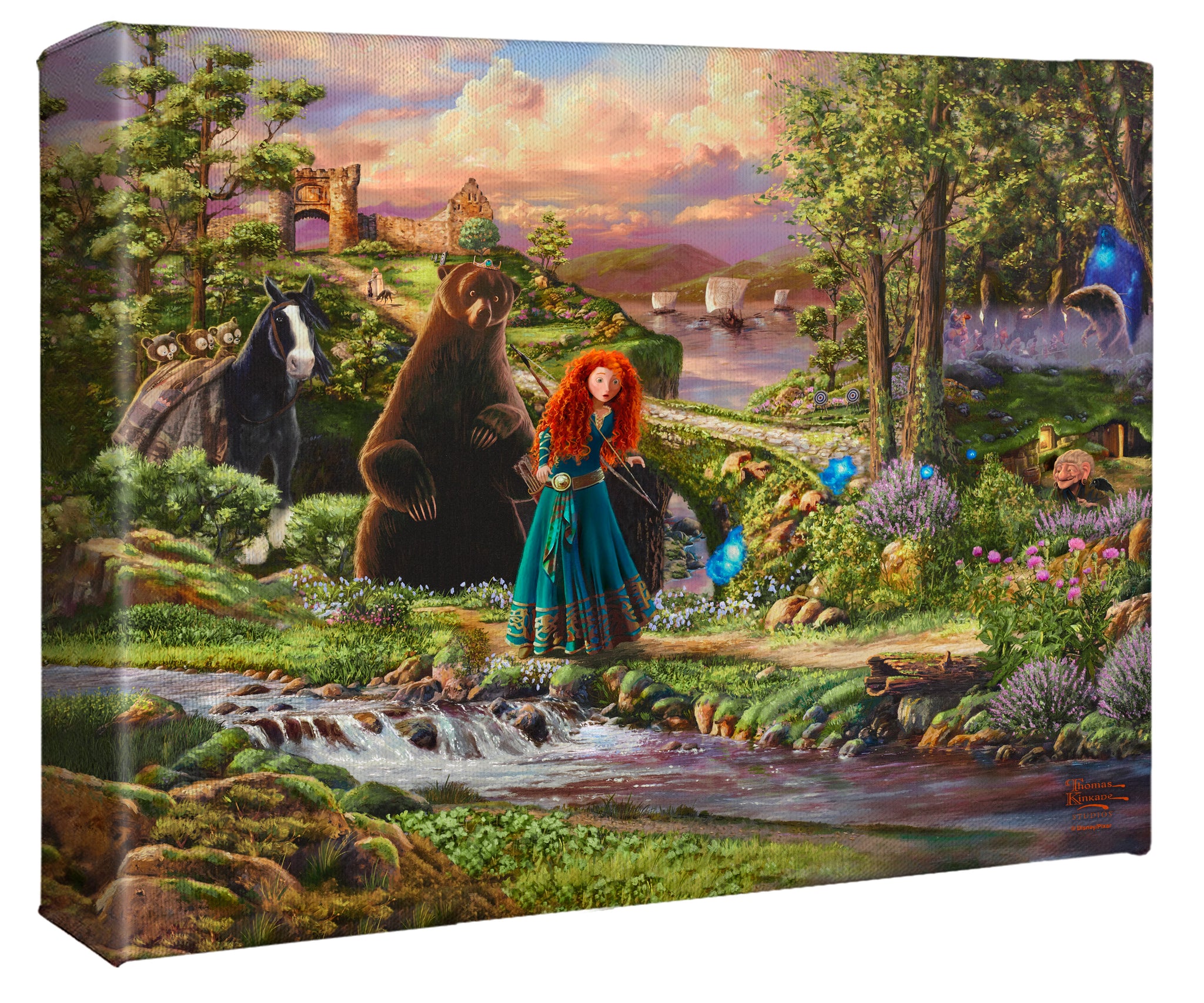 Disney/Pixar Brave - 8" x 10" Gallery Wrapped Canvas Gallery Wrapped ...