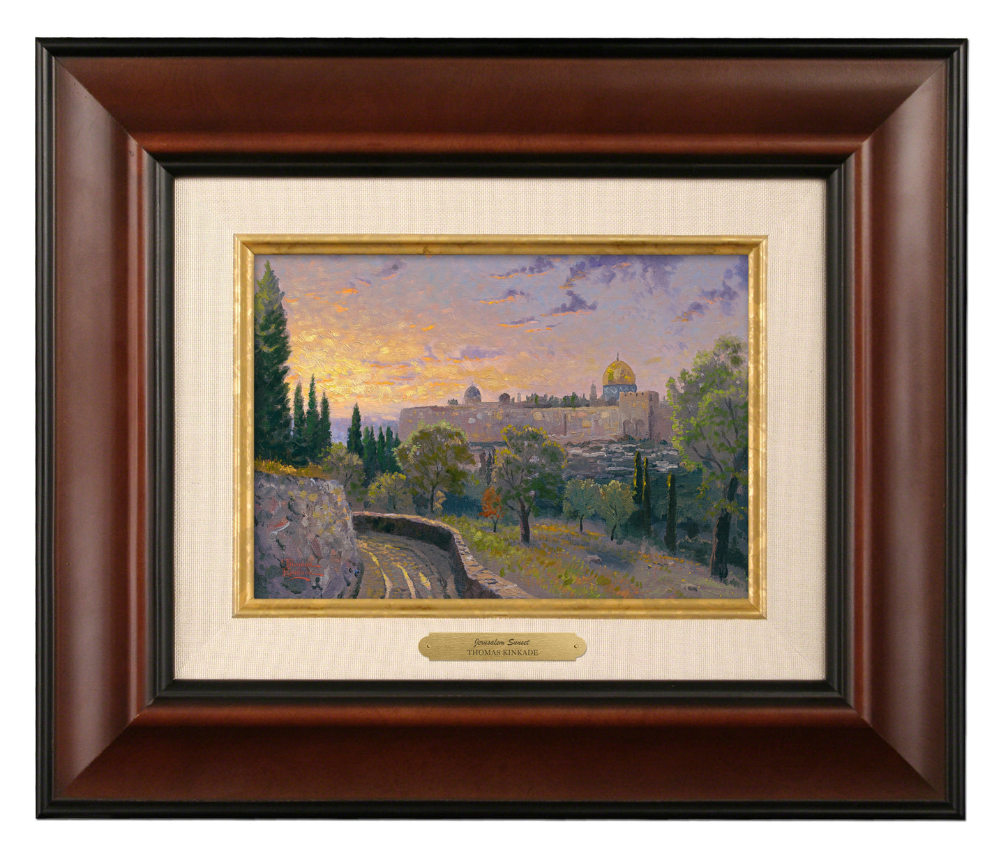 Jerusalem Sunset - Brushworks – Thomas Kinkade Studios