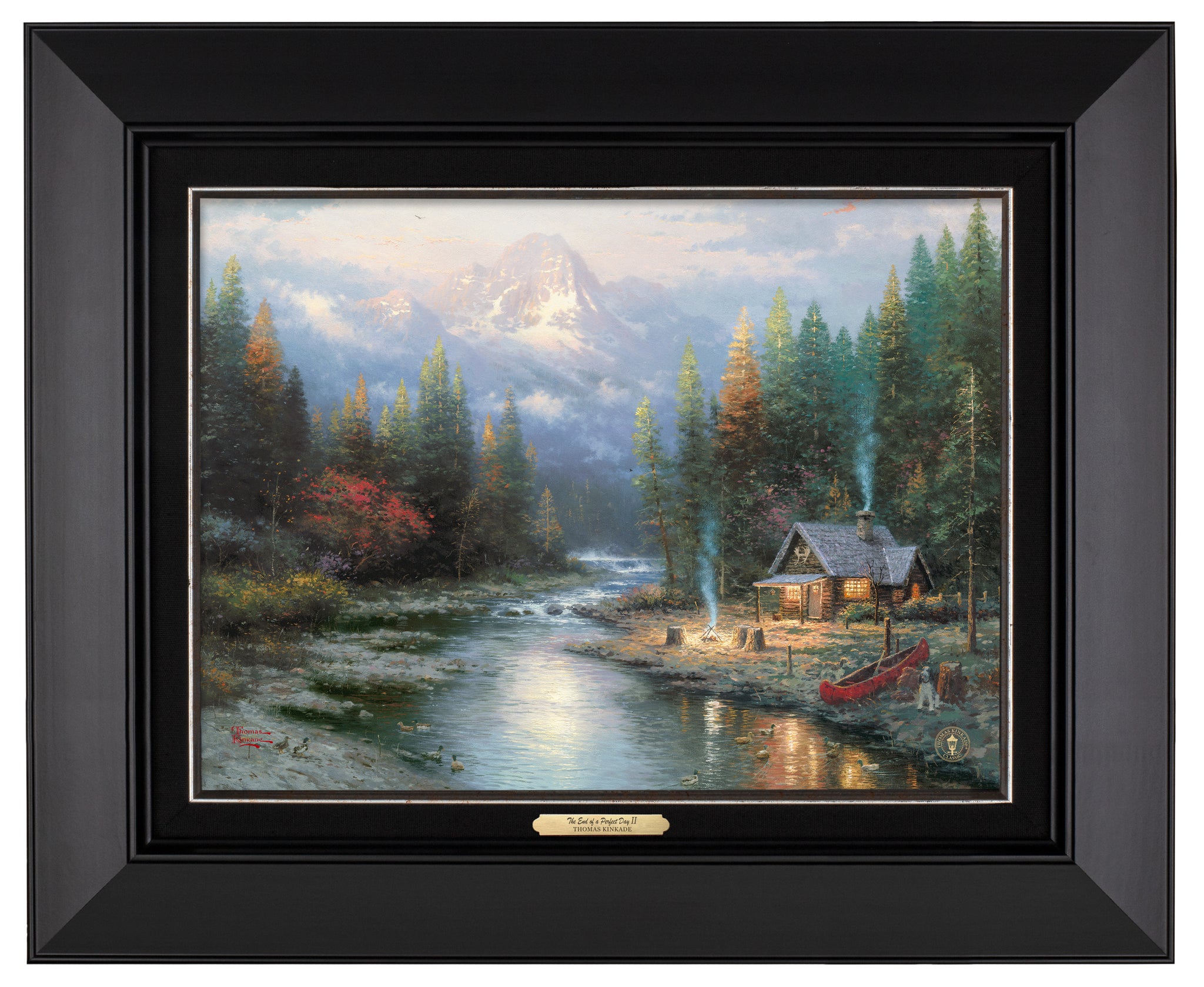 The End of a Perfect Day II - Canvas Classics – Thomas Kinkade Studios