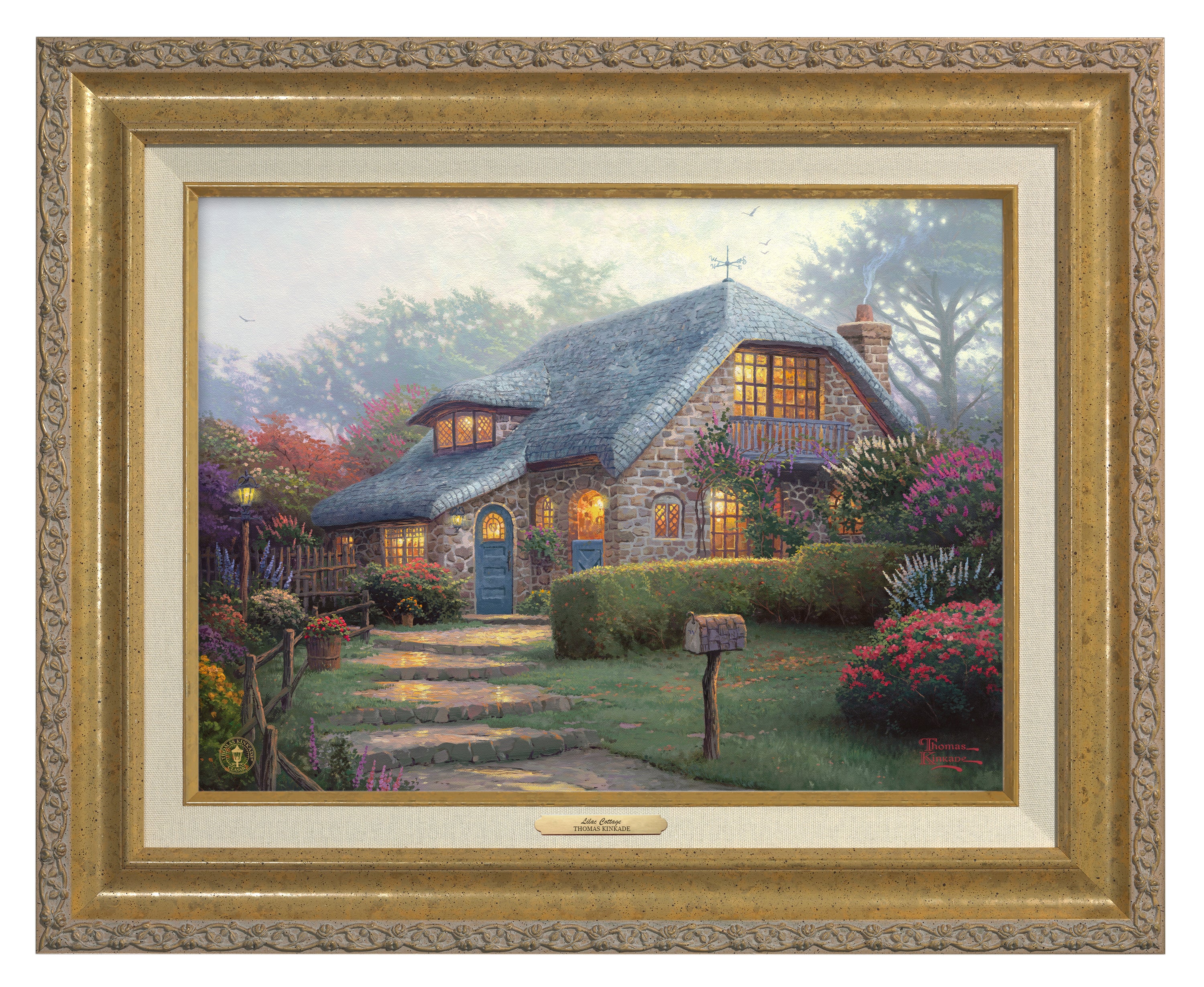 Lilac Cottage - Canvas Classics – Thomas Kinkade Studios