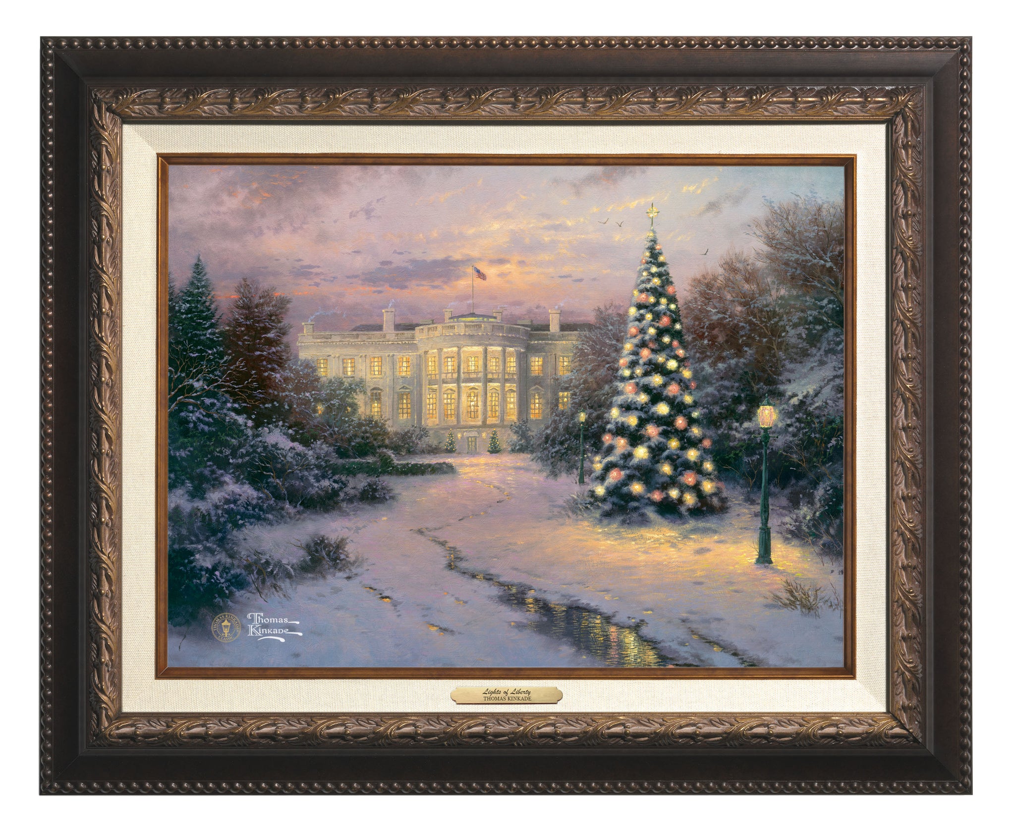 The Lights of Liberty - Canvas Classics – Thomas Kinkade Studios