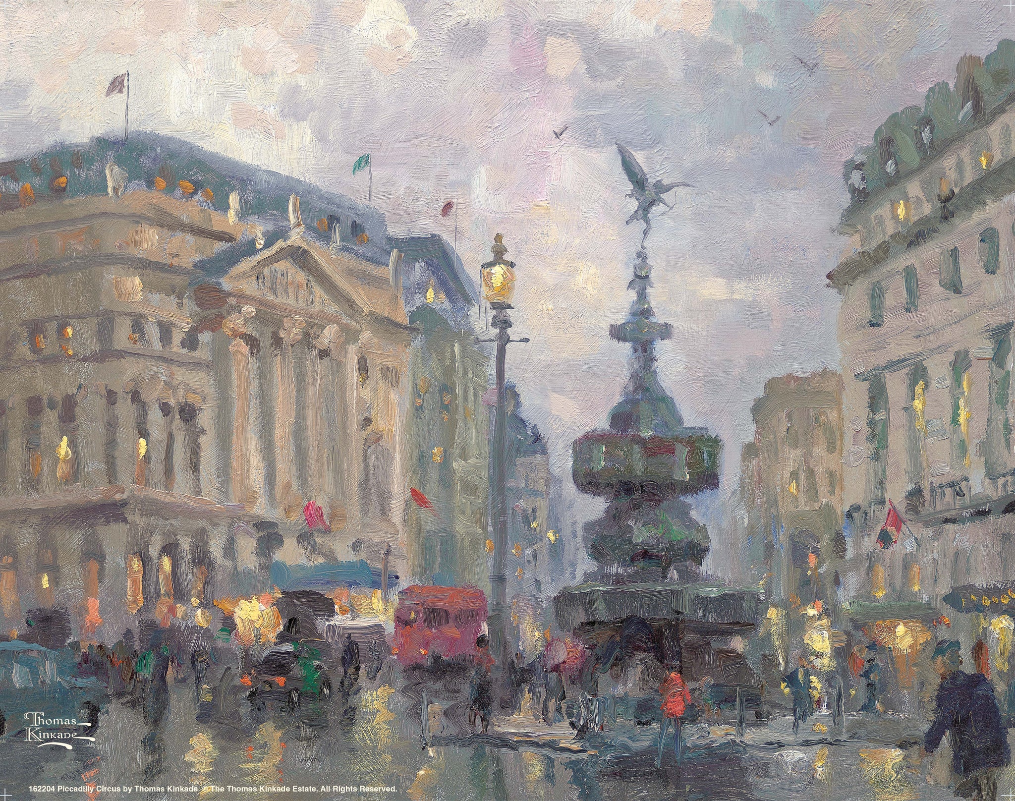 Piccadilly Circus, London - Art Prints – Thomas Kinkade Studios