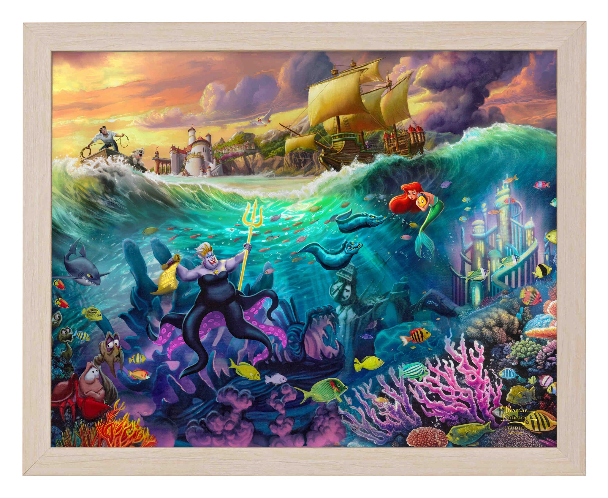 Disney Ursula - Art Prints – Thomas Kinkade Studios