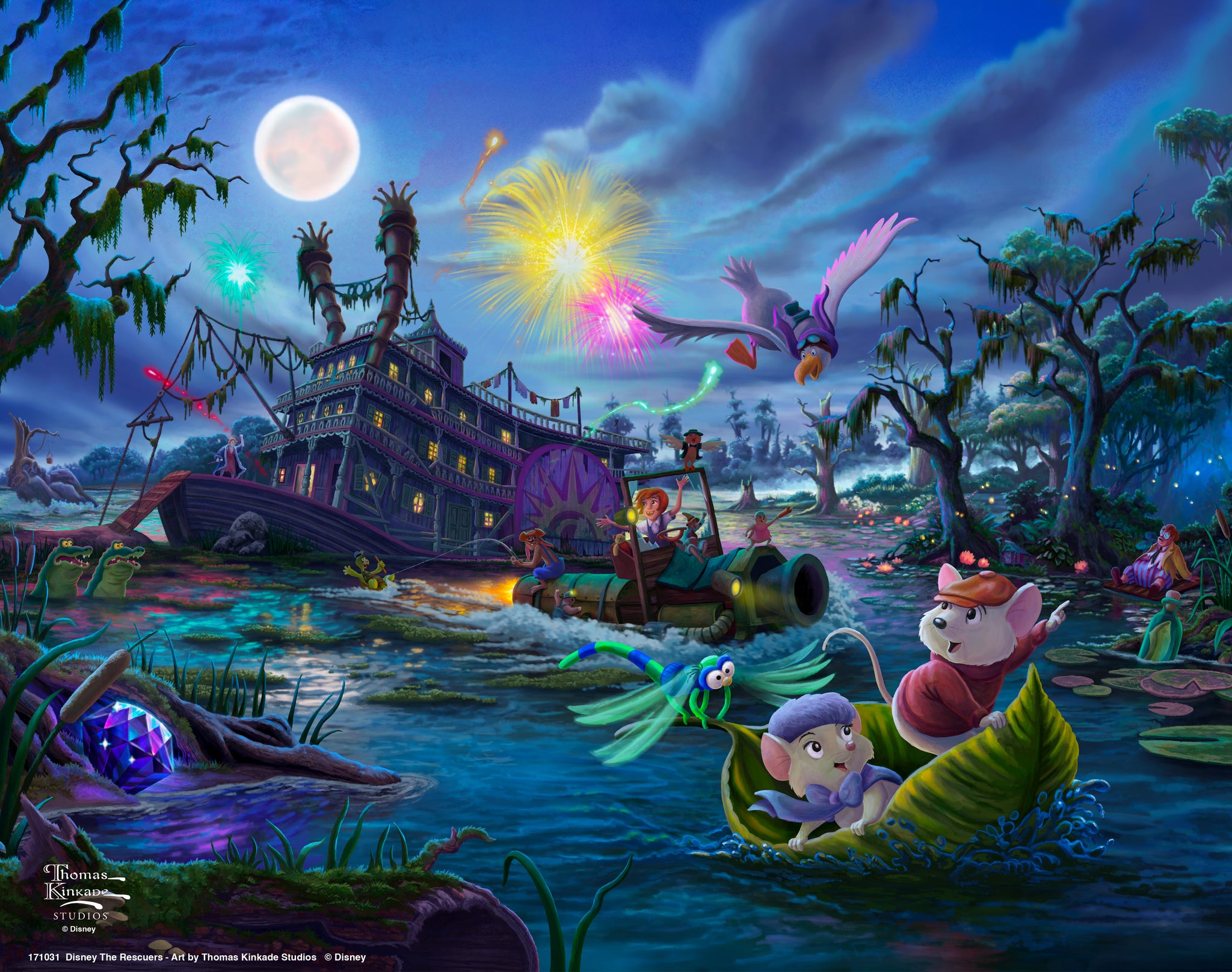 Disney The Rescuers - Art Prints – Thomas Kinkade Studios