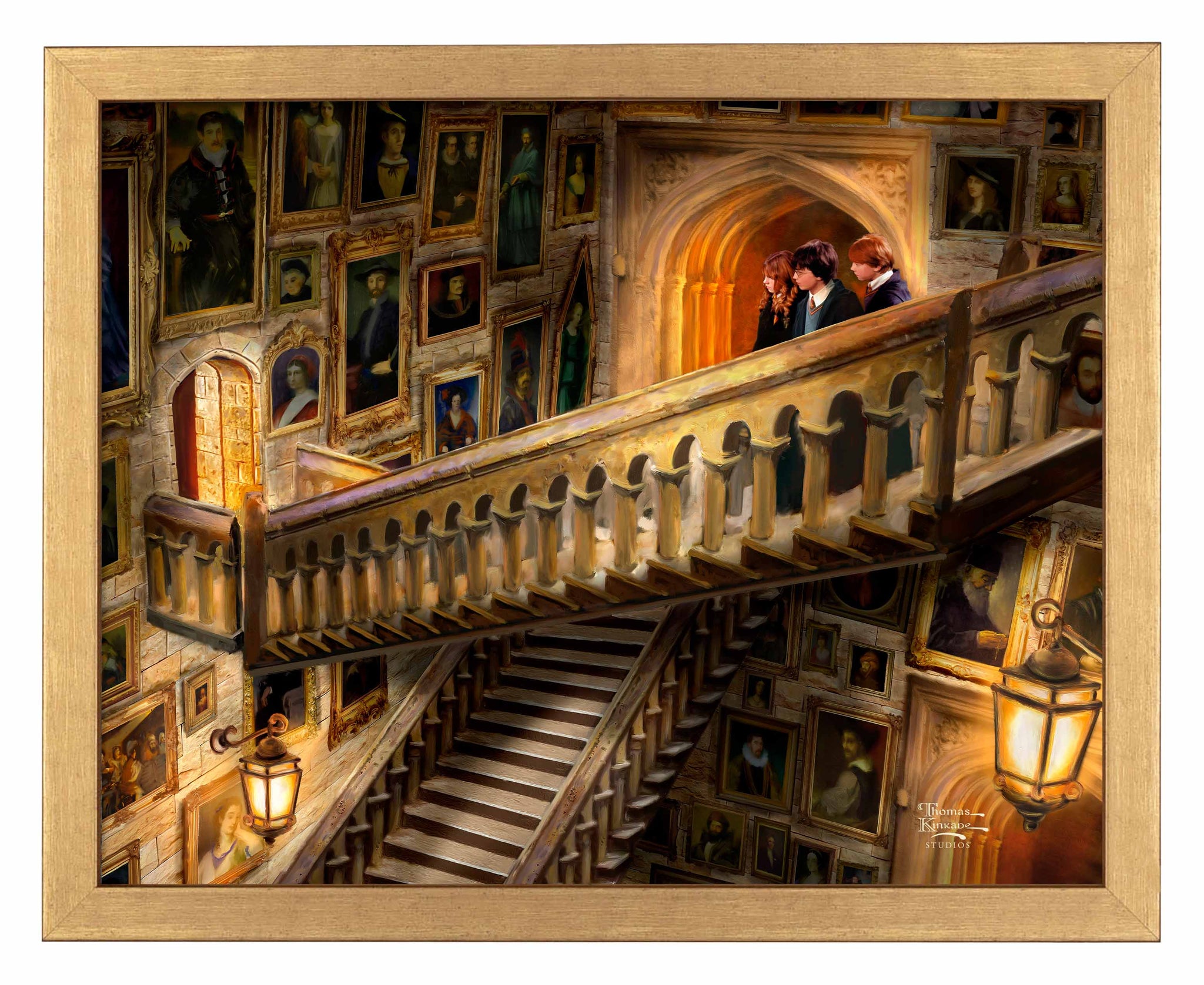 Harry Potter™ Grand Staircase - Art Prints – Thomas Kinkade Studios