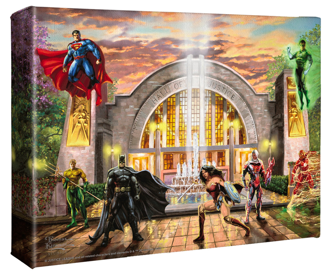 Hall of Justice - 8" x 10" Gallery Wrapped Canvas Gallery Wrapped ...