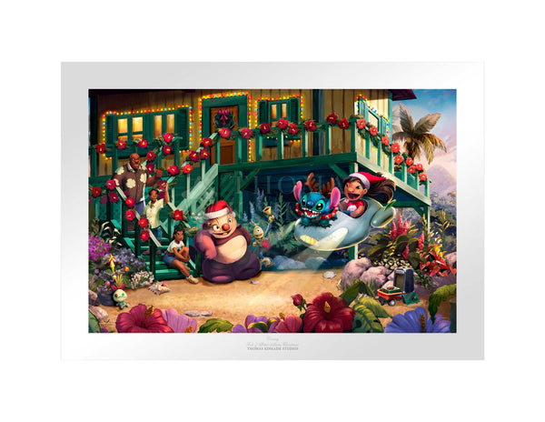 Disney Lilo and Stitch Aloha Christmas - Limited Edition Paper – Thomas ...