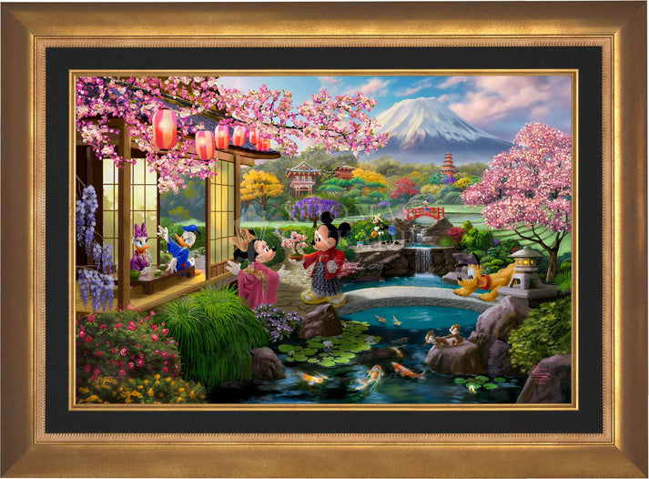 Disney Mickey and Minnie in Japan - Jewel Edition Art – Thomas Kinkade ...