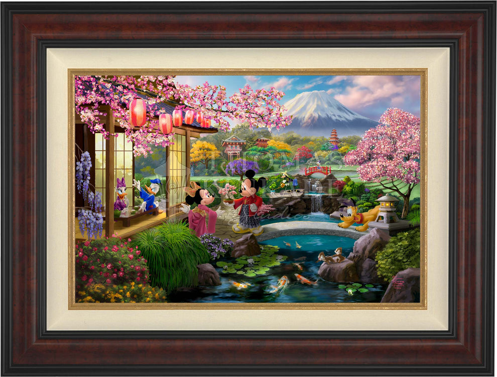 Disney Mickey and Minnie in Japan - Jewel Edition Art – Thomas Kinkade ...
