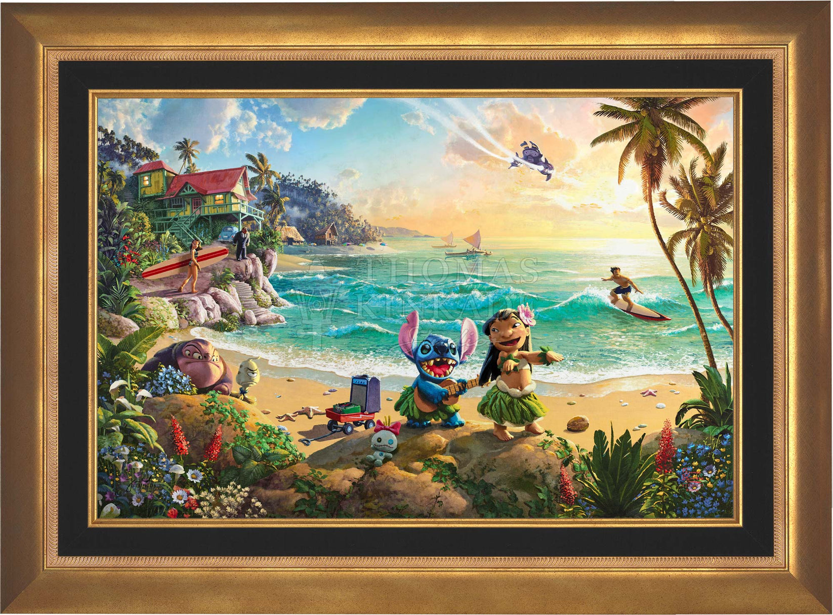 Disney Lilo & Stitch - Jewel Edition Art – Thomas Kinkade Studios