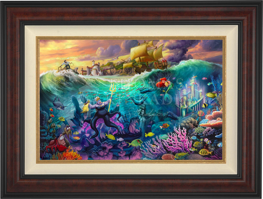 Disney Ursula - Jewel Edition Art – Thomas Kinkade Studios