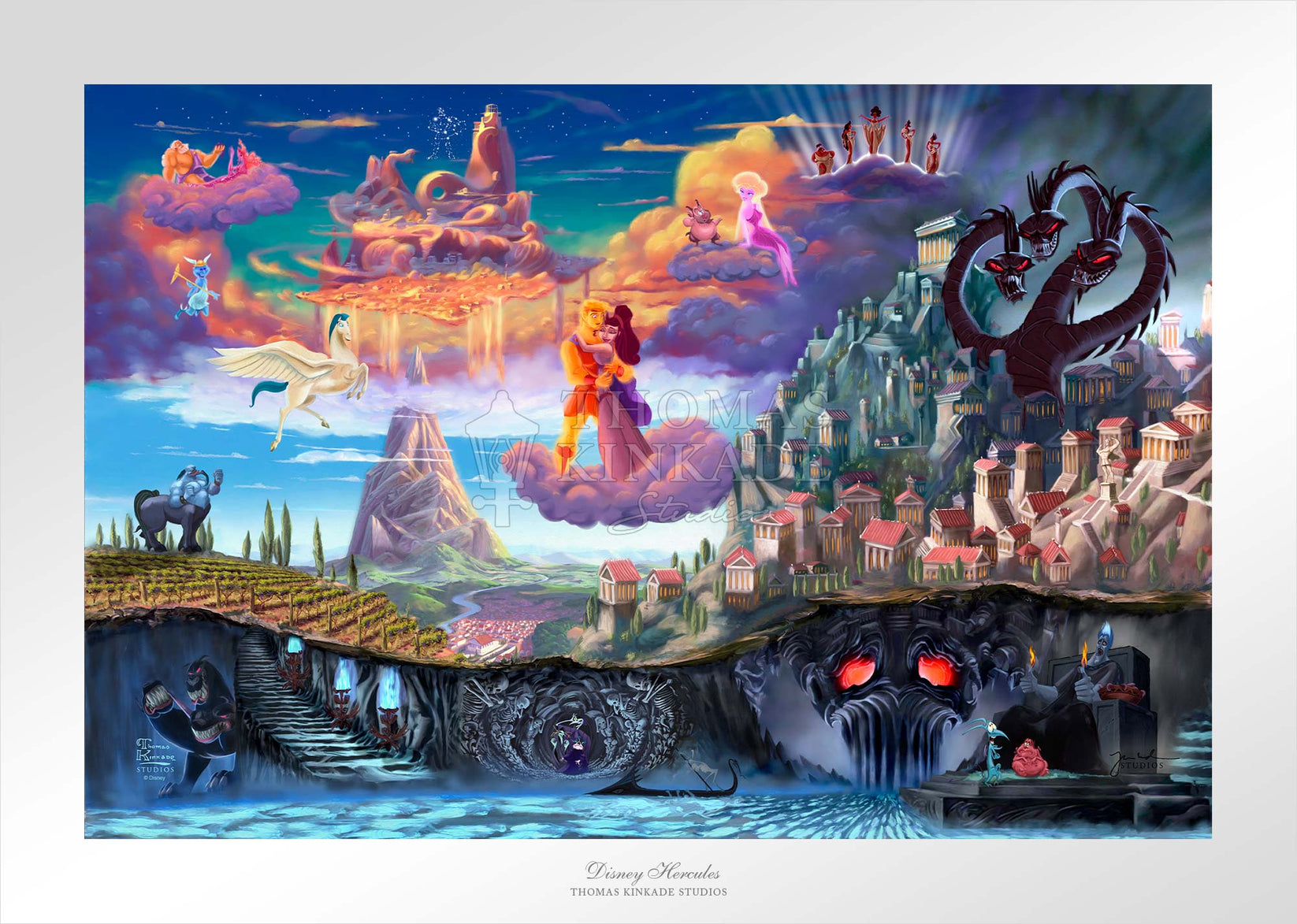 Disney Hercules - Limited Edition Paper – Thomas Kinkade Studios