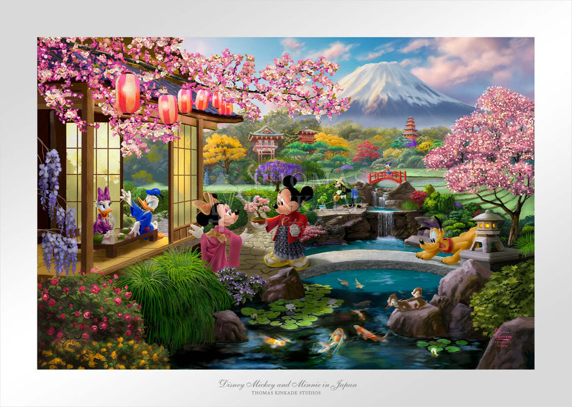 Disney Mickey and Minnie in Japan - Limited Edition Paper – Thomas ...