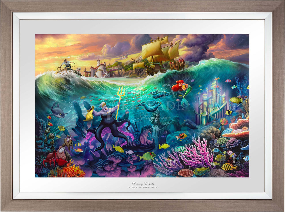 Disney Ursula - Limited Edition Paper – Thomas Kinkade Studios
