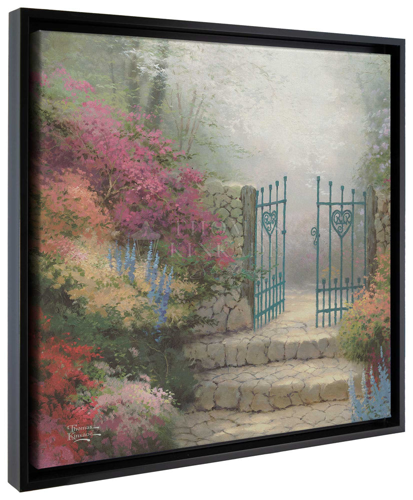 The Garden of Promise - 20" x 20" Gallery Wrapped Canvas (Onyx Black F ...