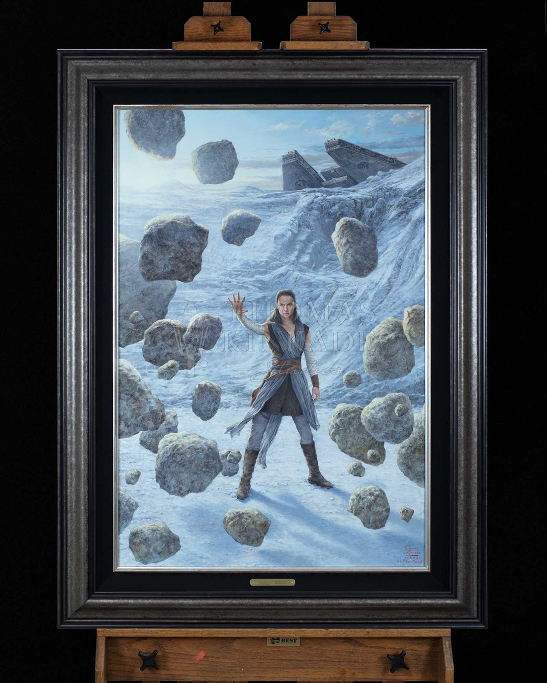 *Mixed Media Original* Rey™ of Hope by Thomas Kinkade Studios 28" x 42