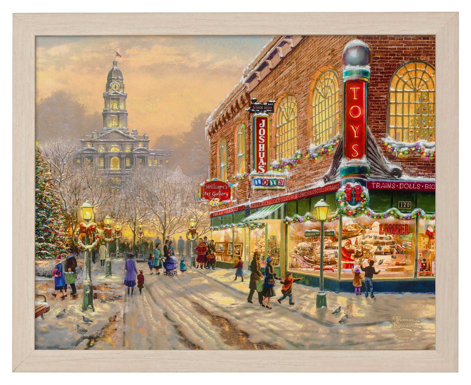 A Christmas Wish - Art Prints – Thomas Kinkade Studios