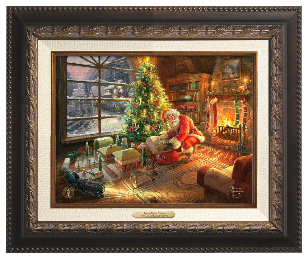 Santa's Special Delivery - Canvas Classics – Thomas Kinkade Studios