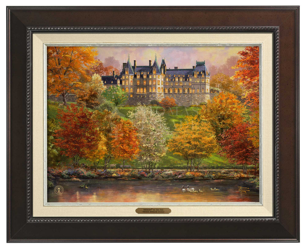Biltmore® in the Fall - Canvas Classics – Thomas Kinkade Studios