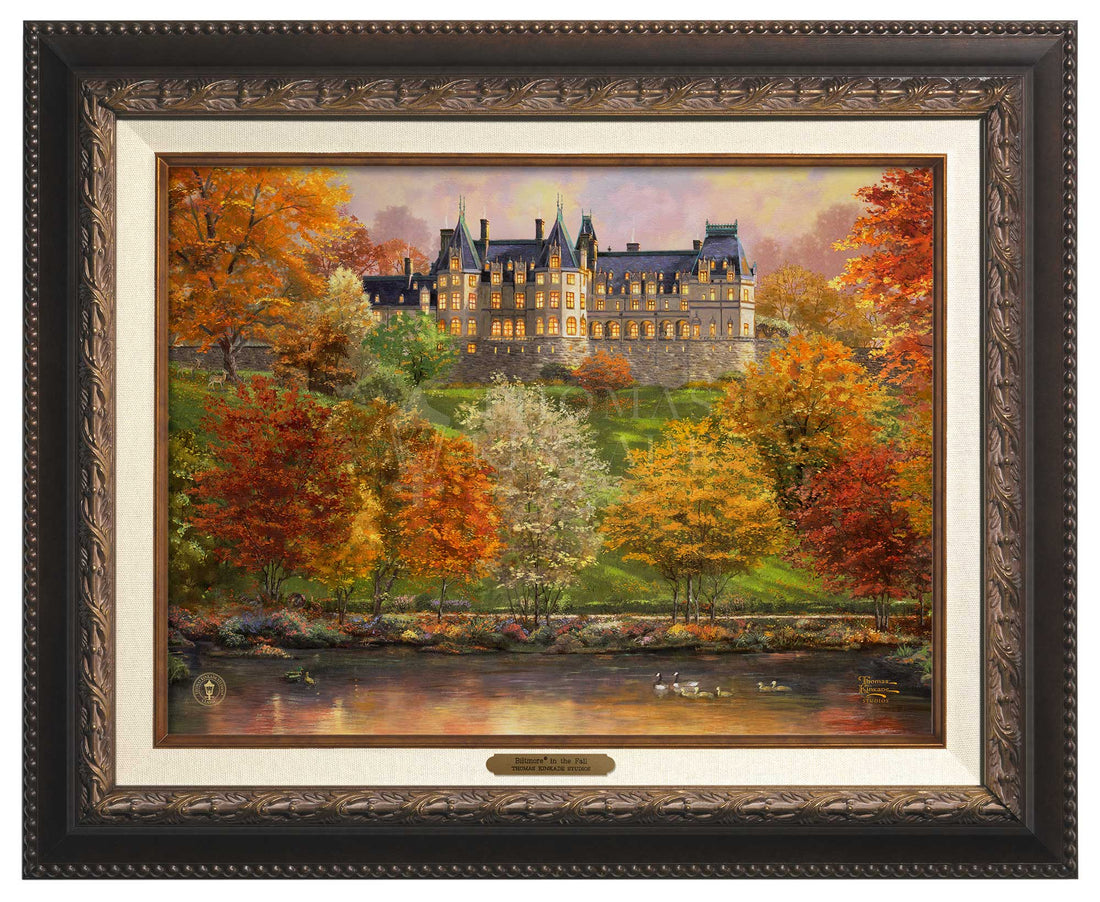 Biltmore® in the Fall - Canvas Classics – Thomas Kinkade Studios