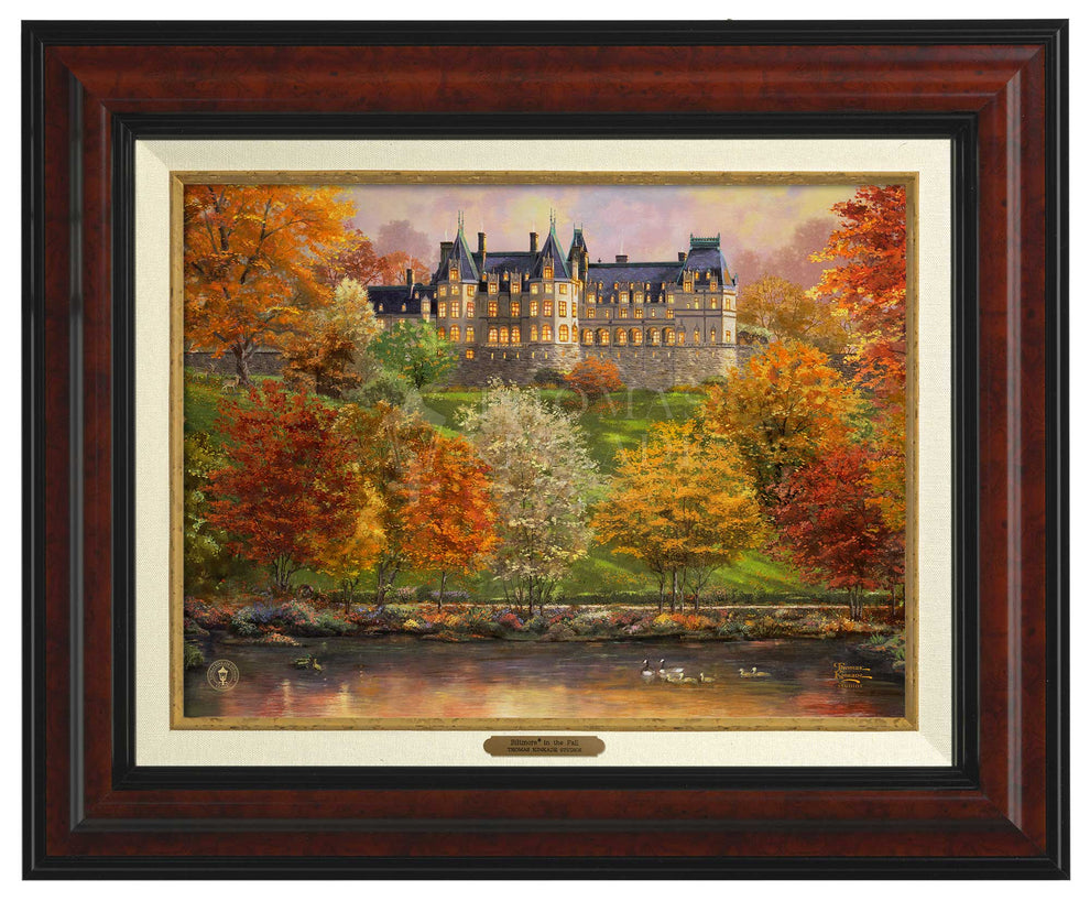 Biltmore® in the Fall - Canvas Classics – Thomas Kinkade Studios