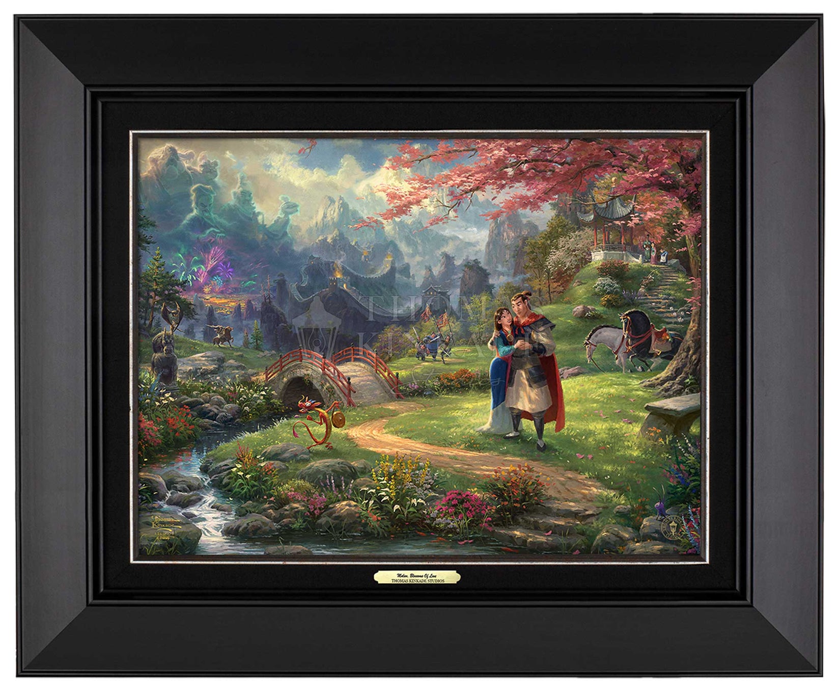 Disney Mulan Blossoms of Love - Canvas Classics – Thomas Kinkade Studios