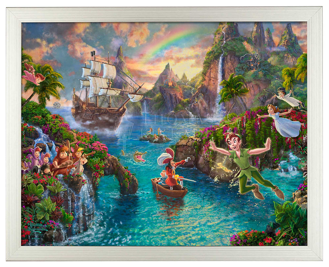 Disney Peter Pan's Never Land - Art Prints – Thomas Kinkade Studios