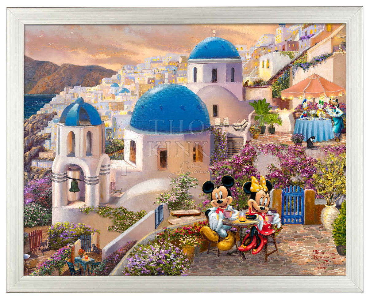 Disney Mickey and Minnie in Greece - Art Prints – Thomas Kinkade Studios