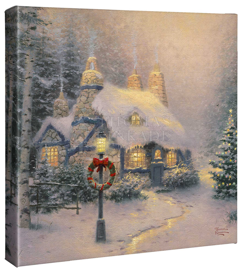 Stonehearth Hutch - 14" x 14" Gallery Wrapped Canvas – Thomas Kinkade Studios
