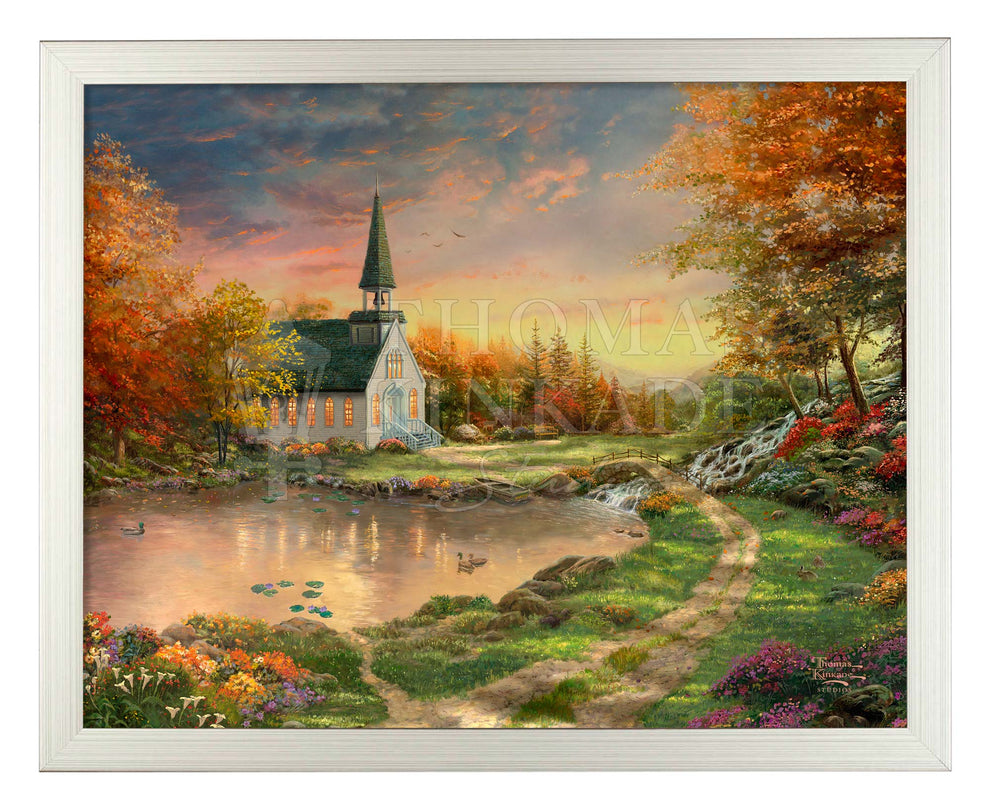 Chapel of Reflection - Art Prints – Thomas Kinkade Studios