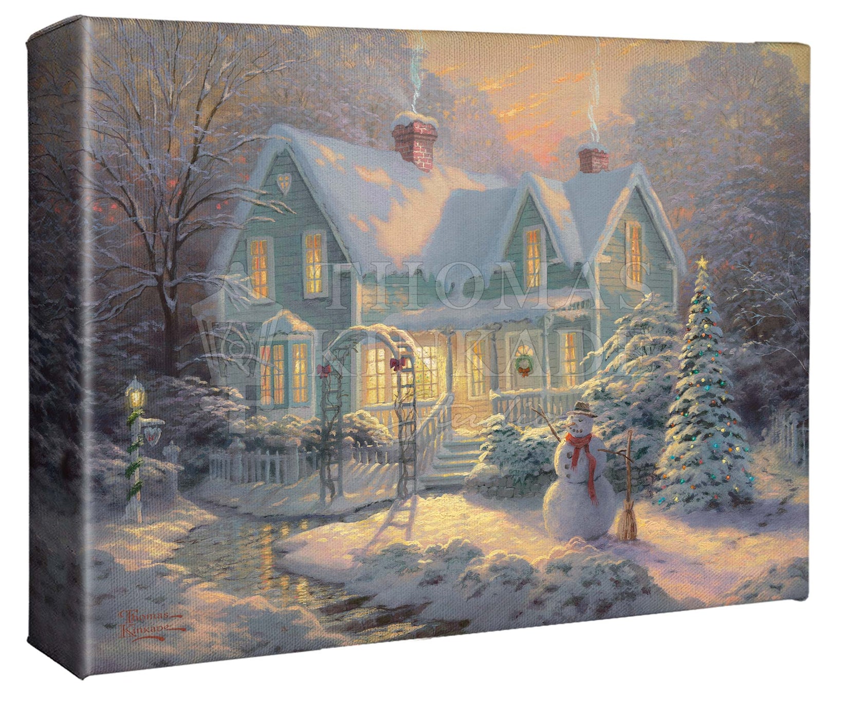Blessings of Christmas - 8" x 10" Gallery Wrapped Canvas – Thomas ...
