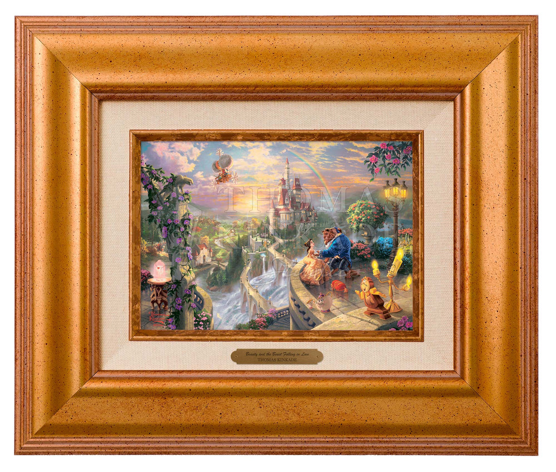 Disney Beauty and the Beast Falling in Love - Brushworks – Thomas Kinkade Studios
