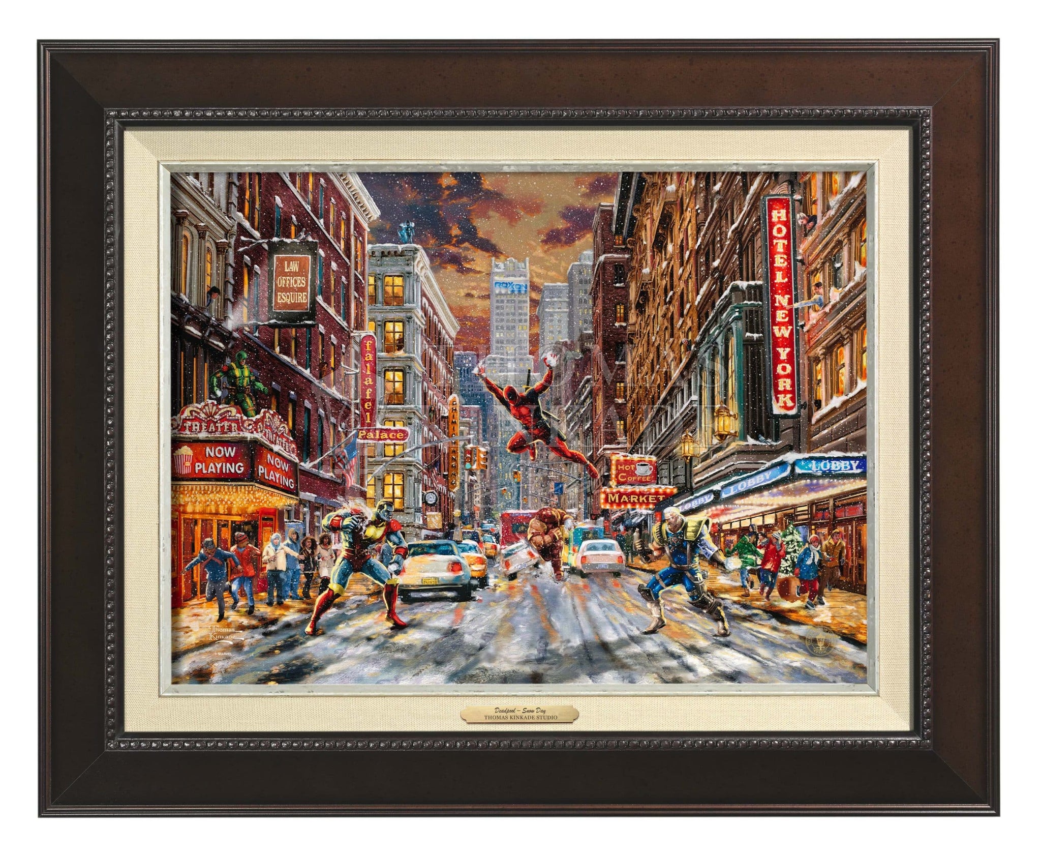 Deadpool - Snow Day - Canvas Classics – Thomas Kinkade Studios