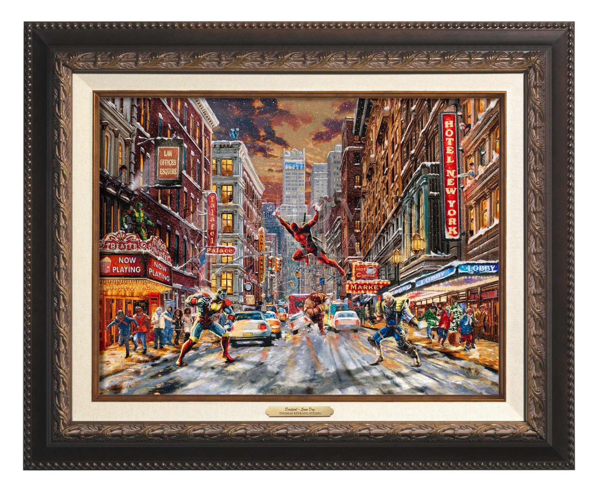 Deadpool - Snow Day - Canvas Classics – Thomas Kinkade Studios
