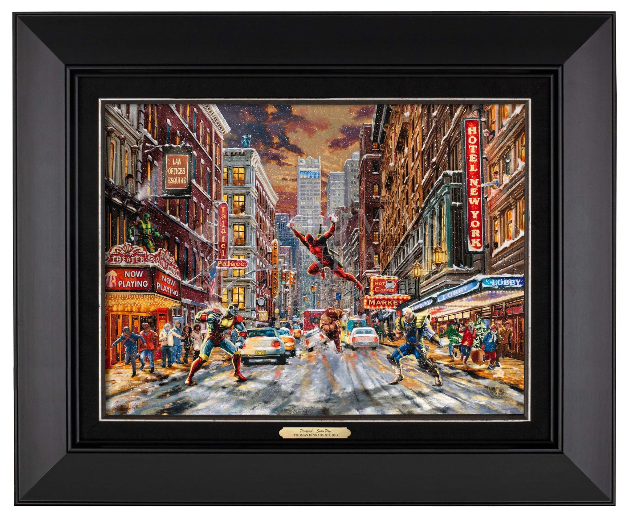 Deadpool - Snow Day - Canvas Classics – Thomas Kinkade Studios
