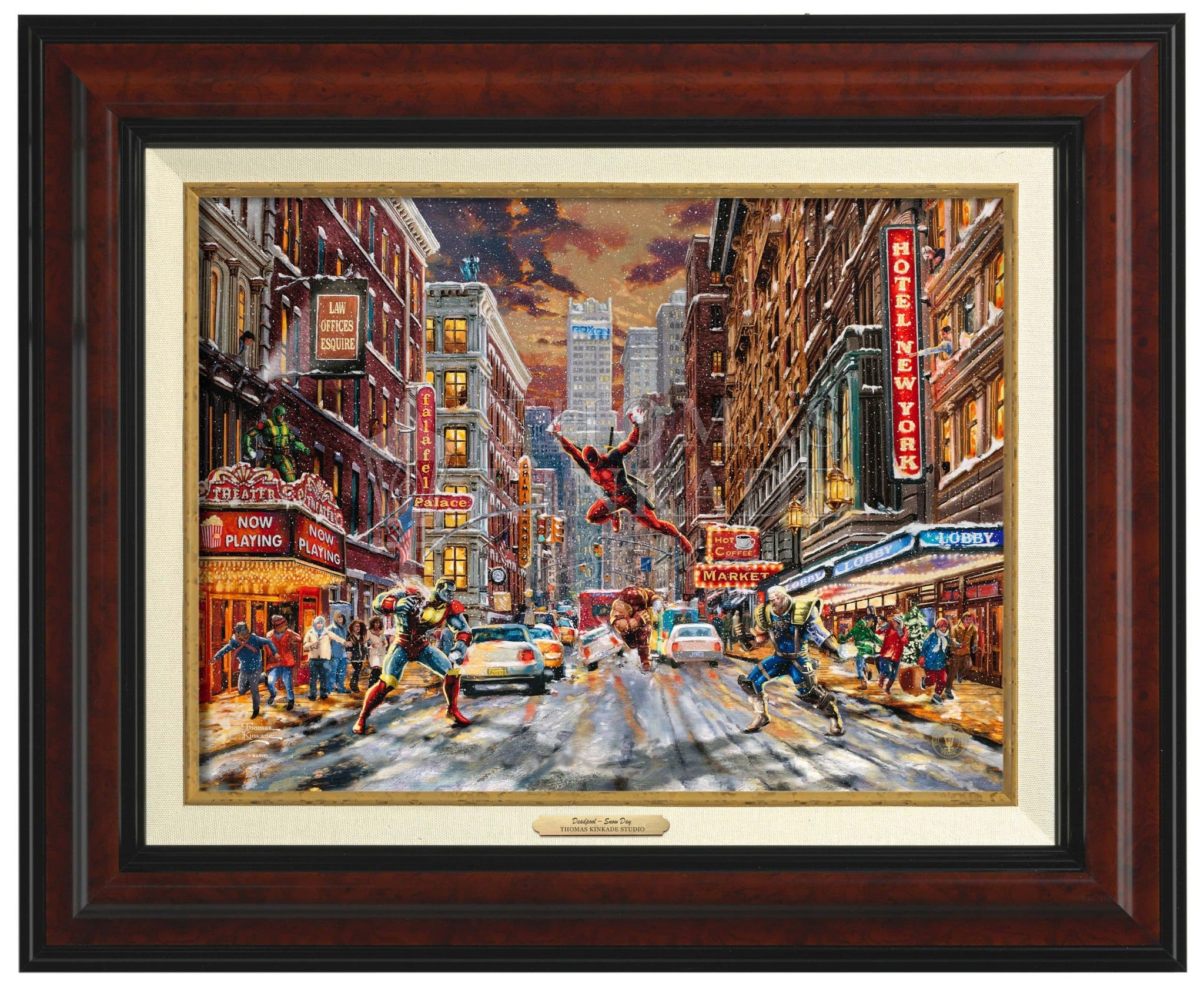 Deadpool - Snow Day - Canvas Classics – Thomas Kinkade Studios