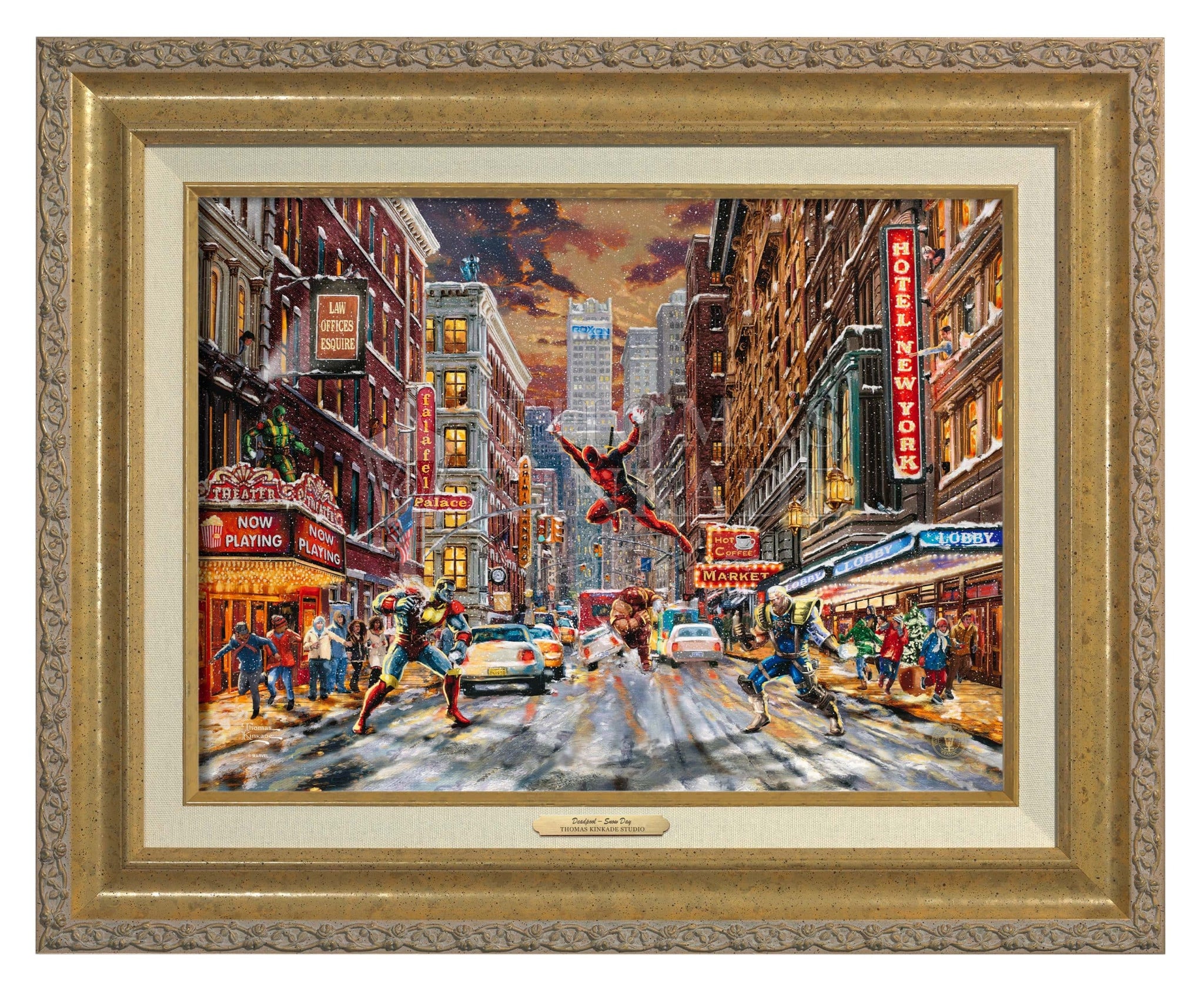 Deadpool - Snow Day - Canvas Classics – Thomas Kinkade Studios
