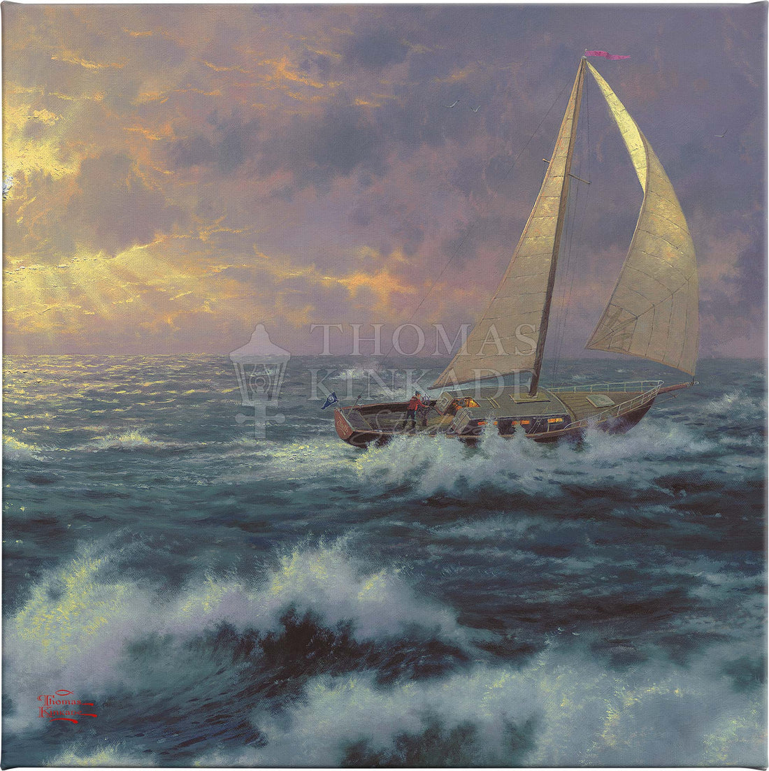 Perseverance - 14" x 14" Gallery Wrapped Canvas – Thomas Kinkade Studios