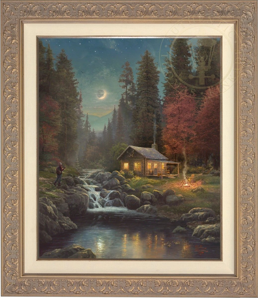Away From It All - Limited Edition Canvas – Thomas Kinkade Studios