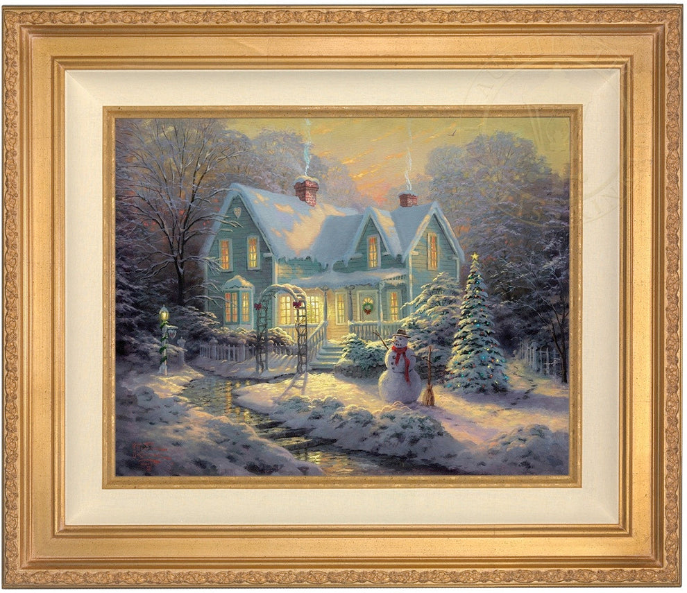 Blessings of Christmas - Limited Edition Canvas – Thomas Kinkade Studios
