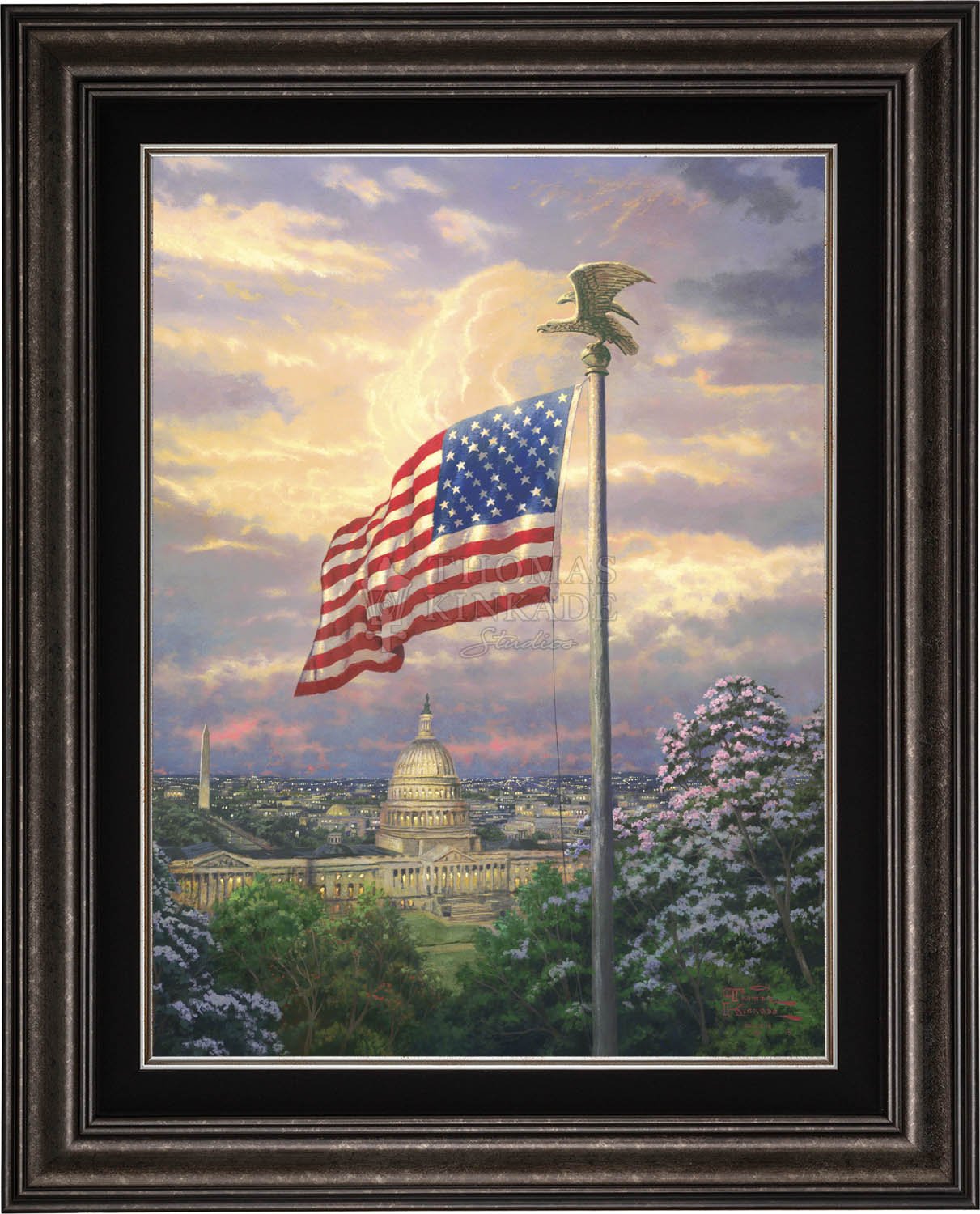 America's Pride - Limited Edition Canvas – Thomas Kinkade Studios