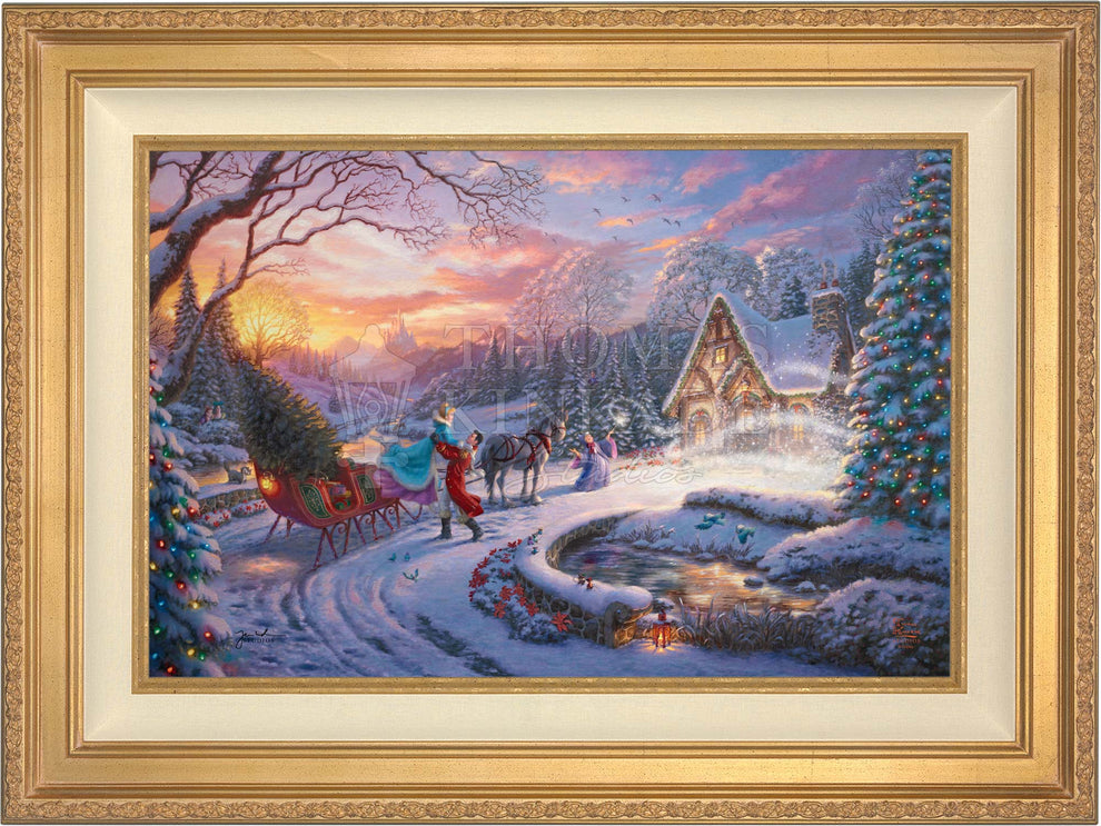 Disney Cinderella Bringing Home the Tree - Jewel Edition Art – Thomas ...